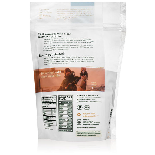 Marine Collagen Peptides - Fish Collagen Powder | Natural Force